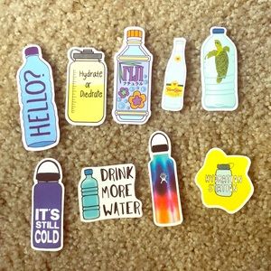 Typo | Office | Water Sticker Pack | Poshmark